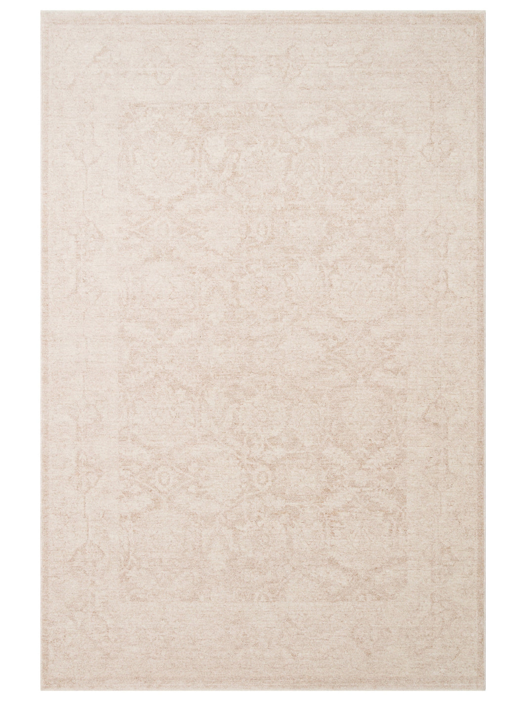 Tebriz Serisi Vintage Eskitme Desenli Modern Yumuşak Dokulu Halı 01 CR – Carpetdocia